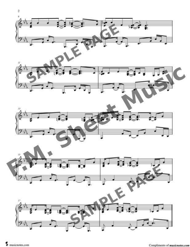 Say It Ain't So (Advanced Piano) By Weezer - F.M. Sheet Music - Pop Arrangements by Jennifer Eklund